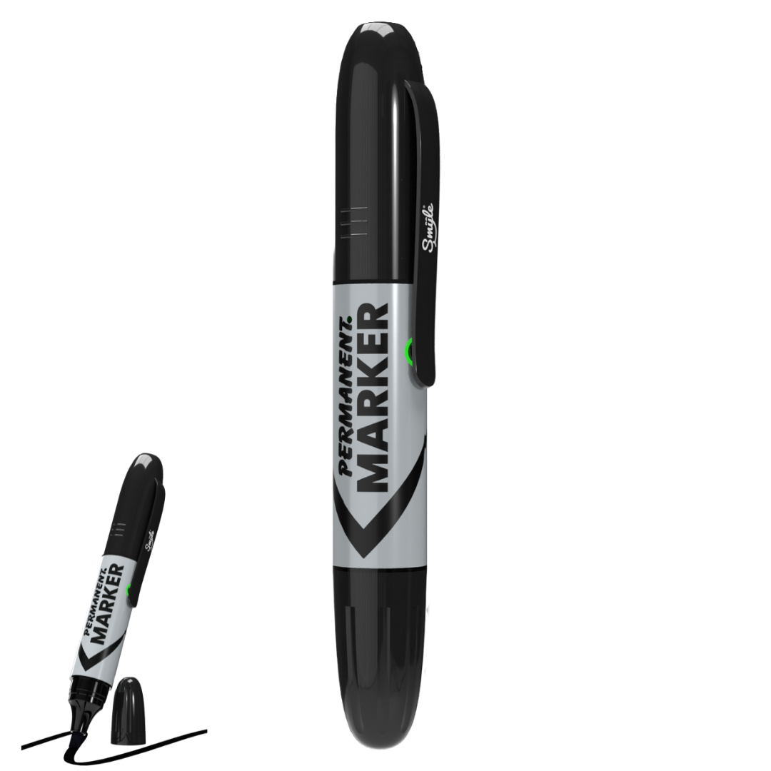 Smyle Labs Permanent Marker 510 Thread Cart Vape Pen Battery – Vape Batt